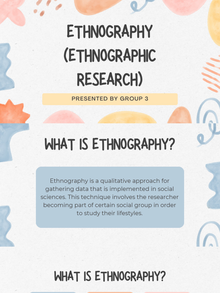 pr1 report | PDF | Ethnography | Qualitative Research