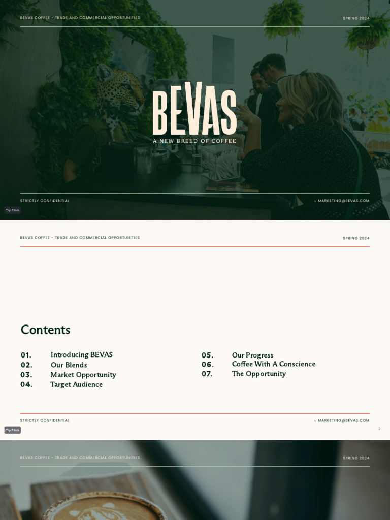BEVAS Coffee - Trade and Commercial Opportunities-EN | PDF | Coffee