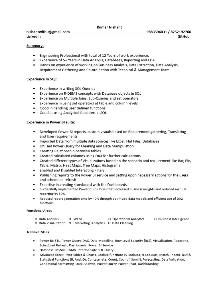 Kumar_Nishant_DA | PDF | Databases | Data Analysis