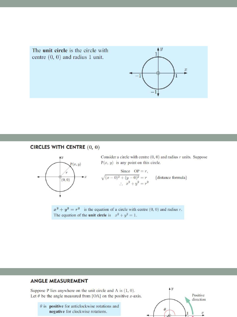 Unit 1 Chapter 1 Lesson 3 | PDF | Trigonometric Functions | Triangle ...