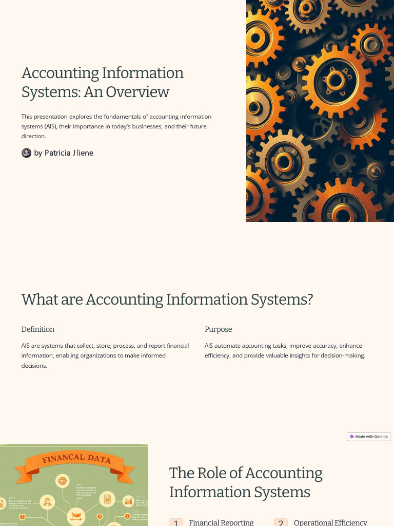 Overview of Accounting Information Systems | PDF | Security | Computer ...