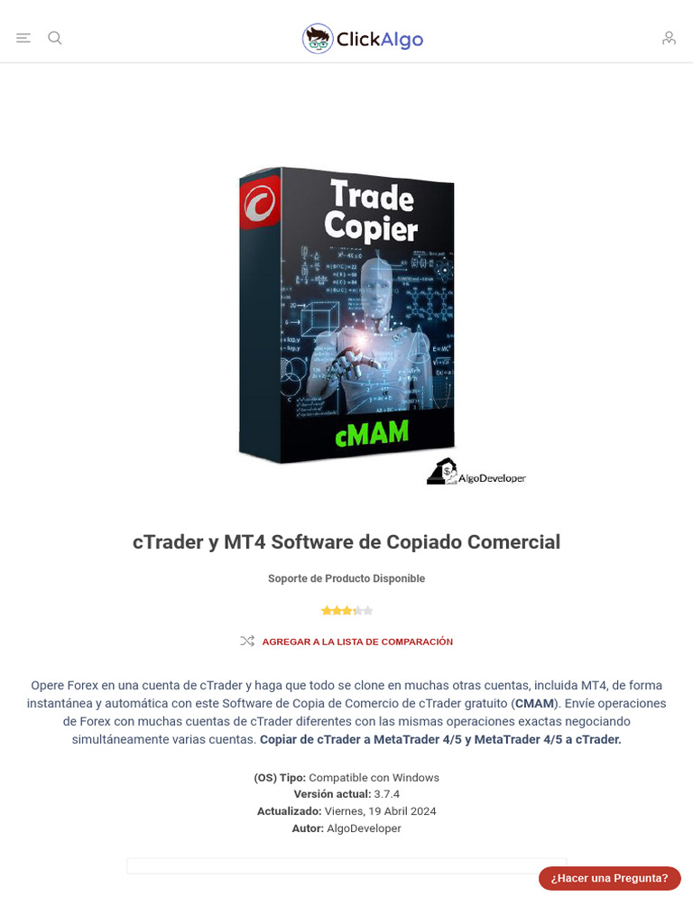 Ctrader & MT4 Trade Copying Software | PDF | Software de la aplicacion ...
