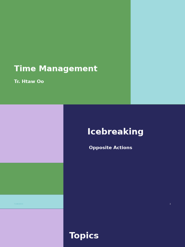 Time Management | PDF