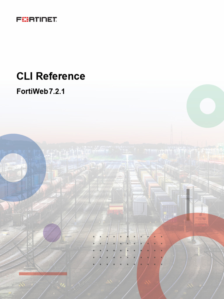 Fortiweb v7.2.1 Cli Reference | PDF | Command Line Interface | Computer Engineering
