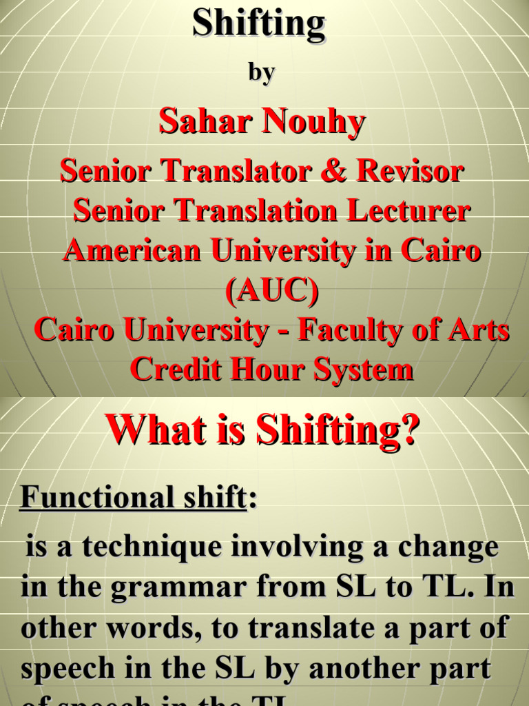 22024-SHIFTING-FINAL Session 2 | PDF