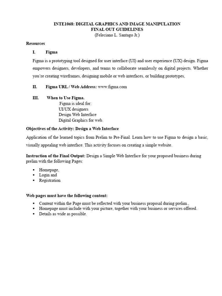 Digi Graph Final Output Guidelines | PDF | User Interface | Computing