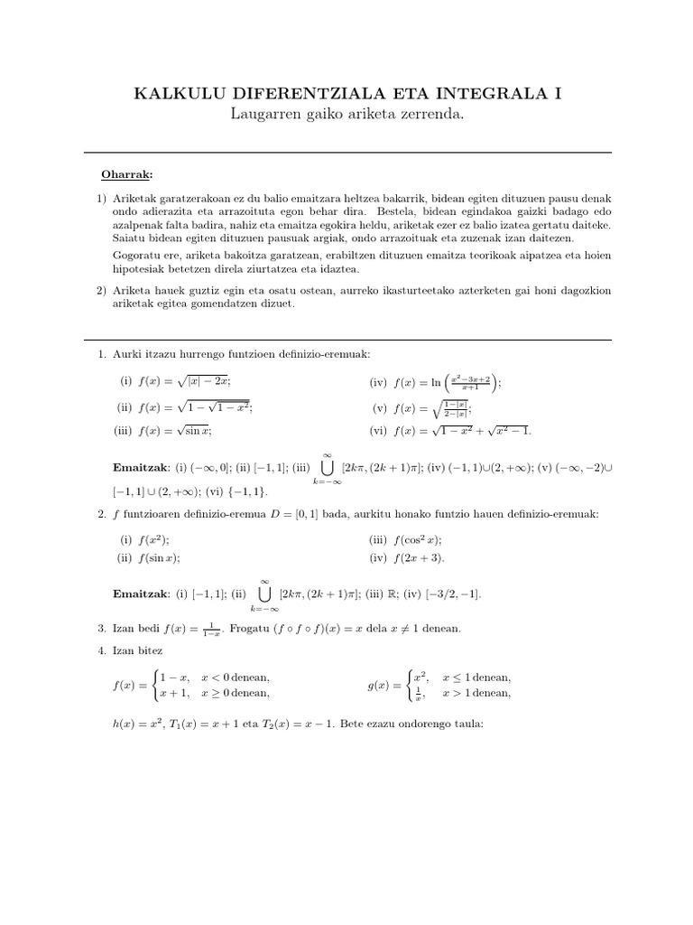4 gaiko ariketak | PDF