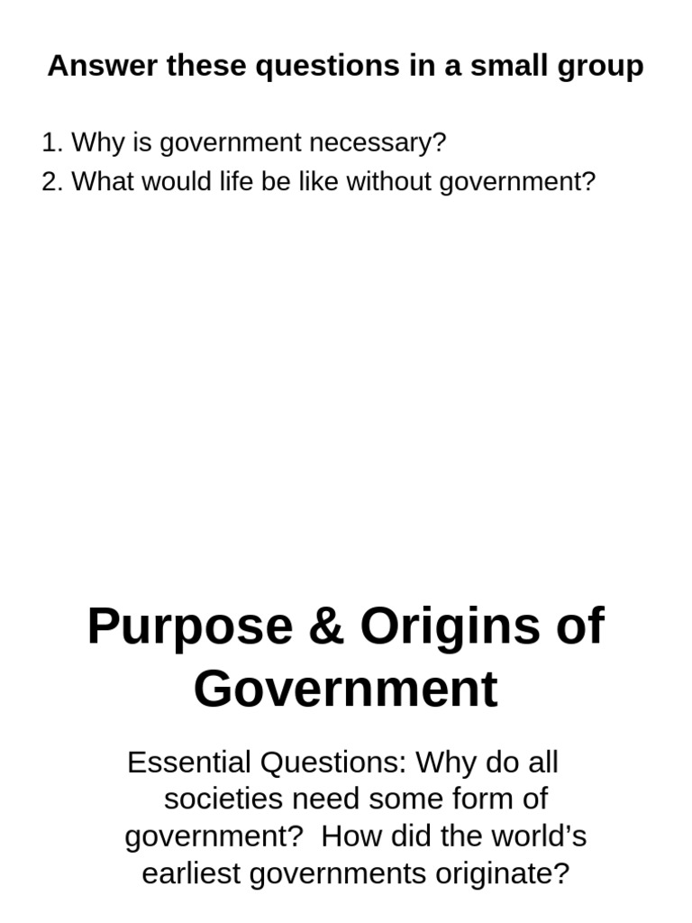 Functions and Origins of Government | PDF | Crimes | Crime & Violence
