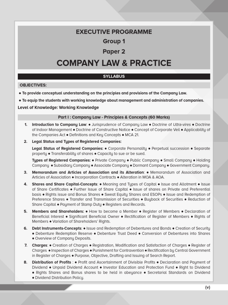 Book - Company Law & Practices-5 | PDF | Dividend | Securities (Finance)
