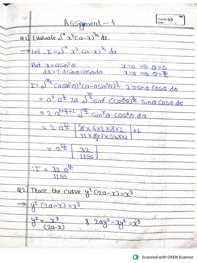 Math Assignment 4 | PDF