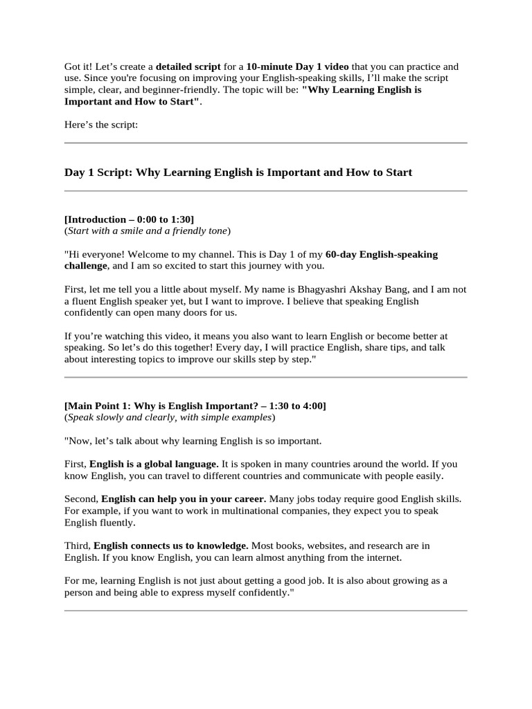 1st Script | PDF | English Language | Human Communication