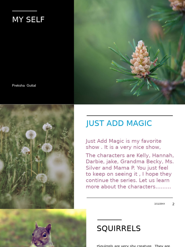 My self | PDF | Microsoft Power Point