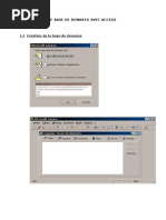 Cours Access | PDF | Bases de données | Microsoft Access