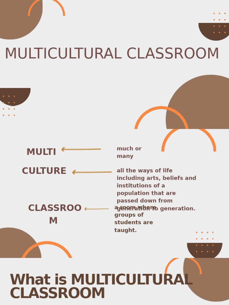 Creating a Multicultural Classroom | PDF