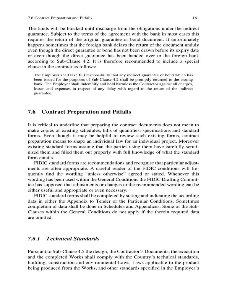 09 Contract Preparation and Pitfalls | PDF | Indemnity | Civil Law (Legal System)