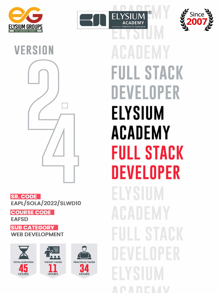 16 - EAFSD - .Fullstack Developer | PDF