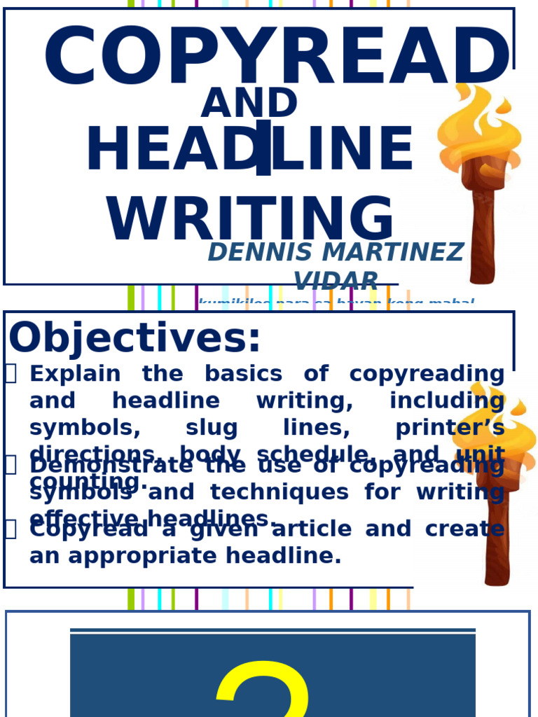 Copyreading and Headline Writing | PDF