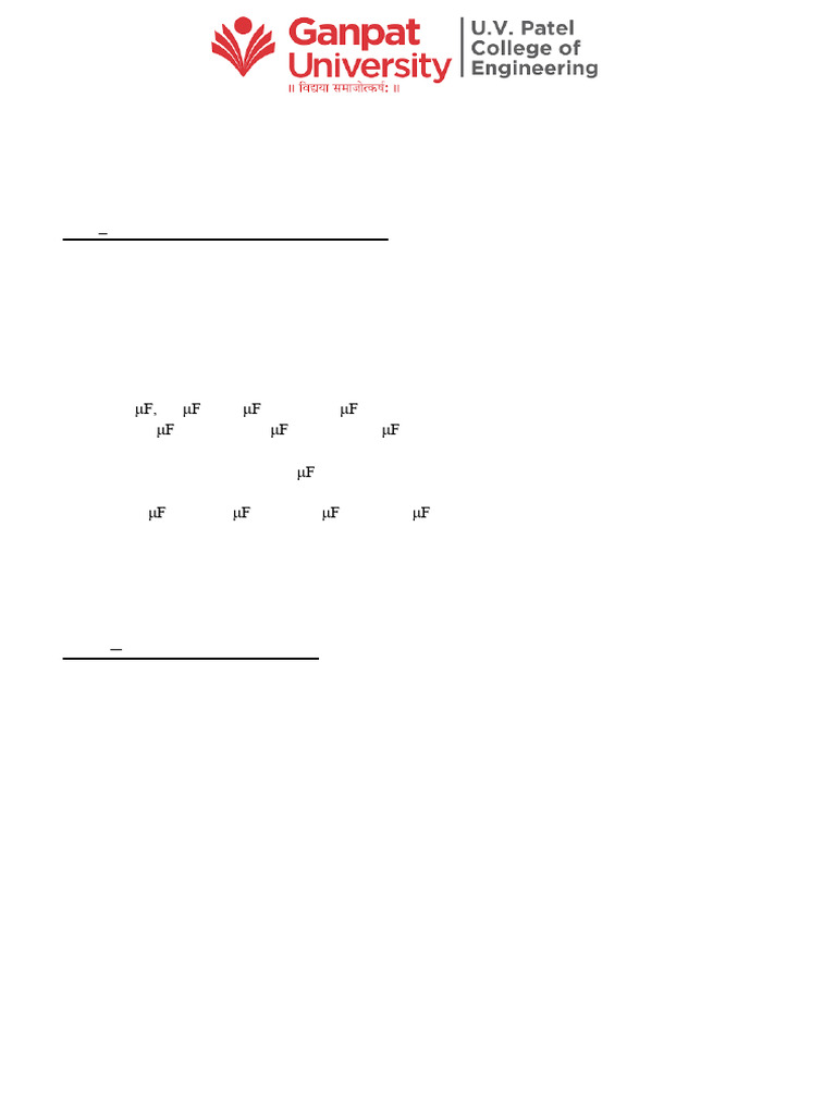 Capacitor Basics: MCQs and Problems | PDF | Capacitor | Capacitance