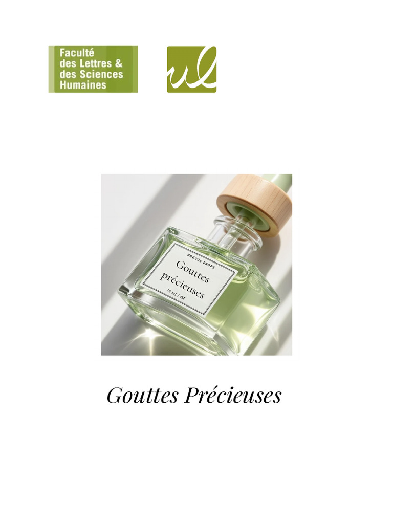 Dossier - Gouttes Précieuses | PDF | Cosmetics