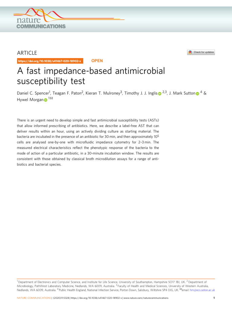 hywel AMR | PDF | Antimicrobial Resistance | Beta Lactamase