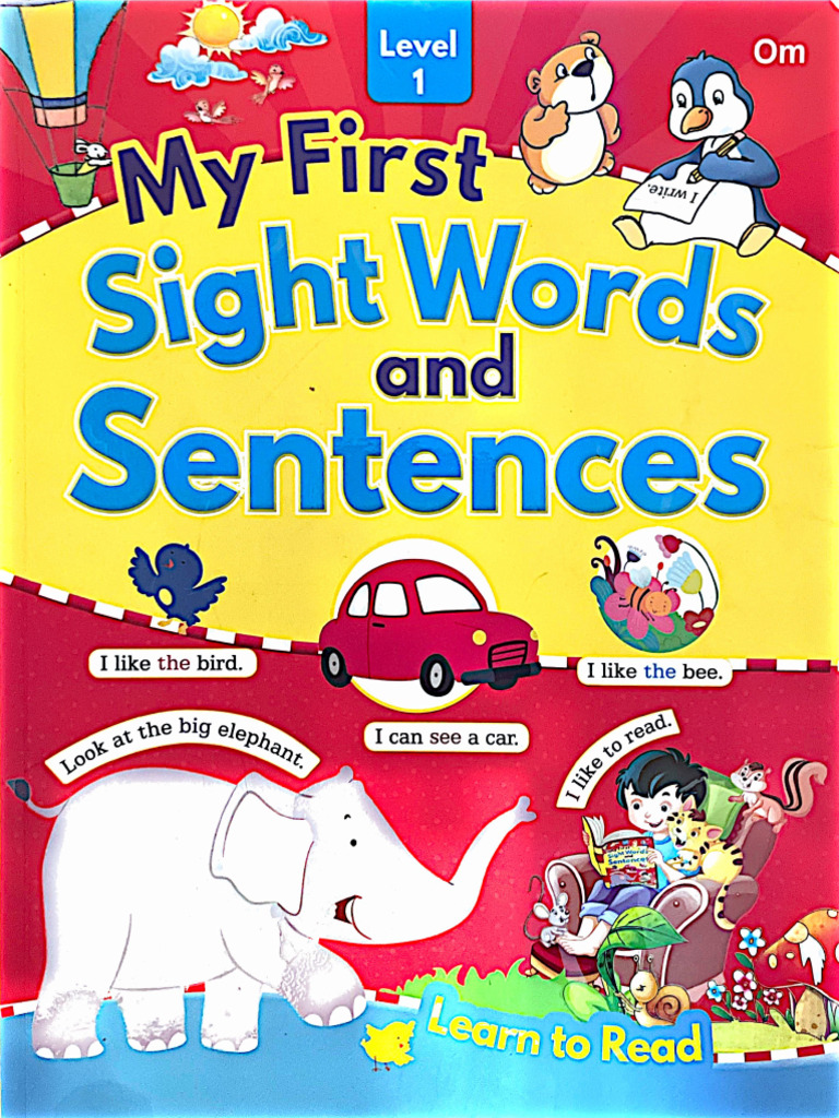 My First Sight Words - Part 1 | PDF
