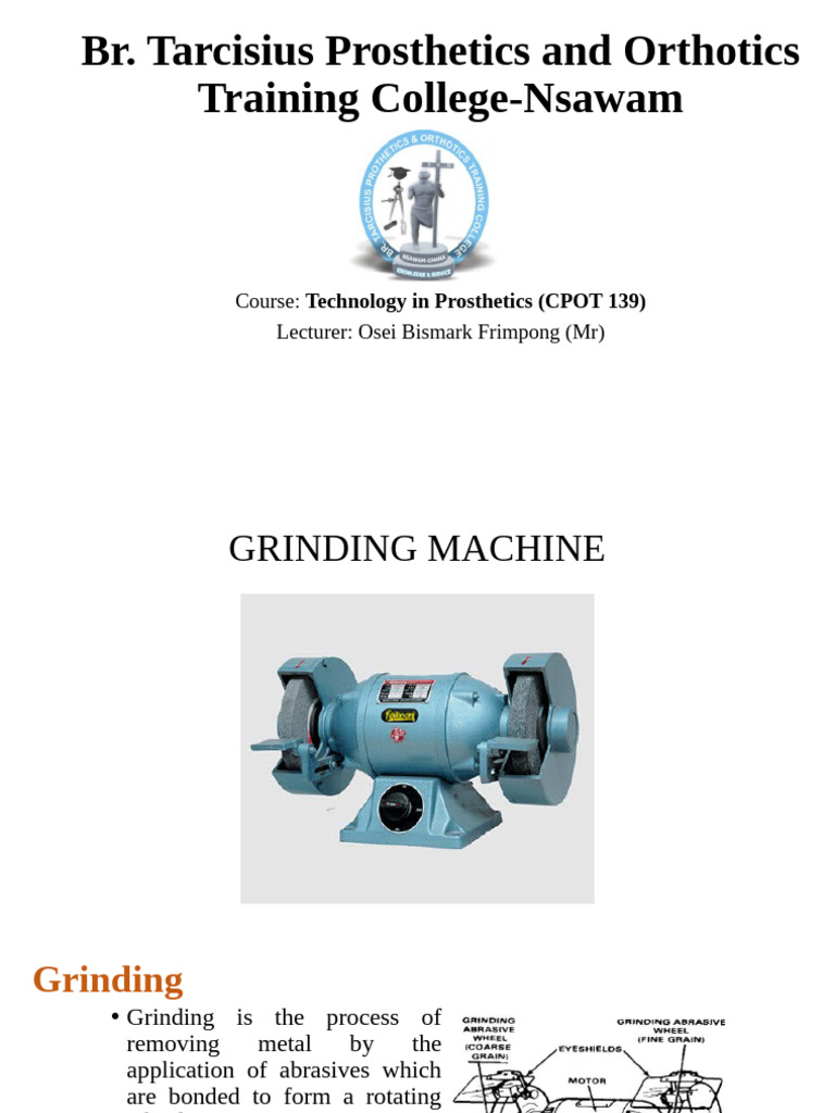 Grinding Machine | PDF