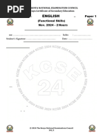 KCSE Grading System | PDF