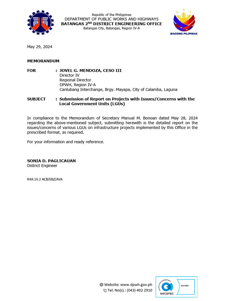 Transmittal Lgu Issues | PDF