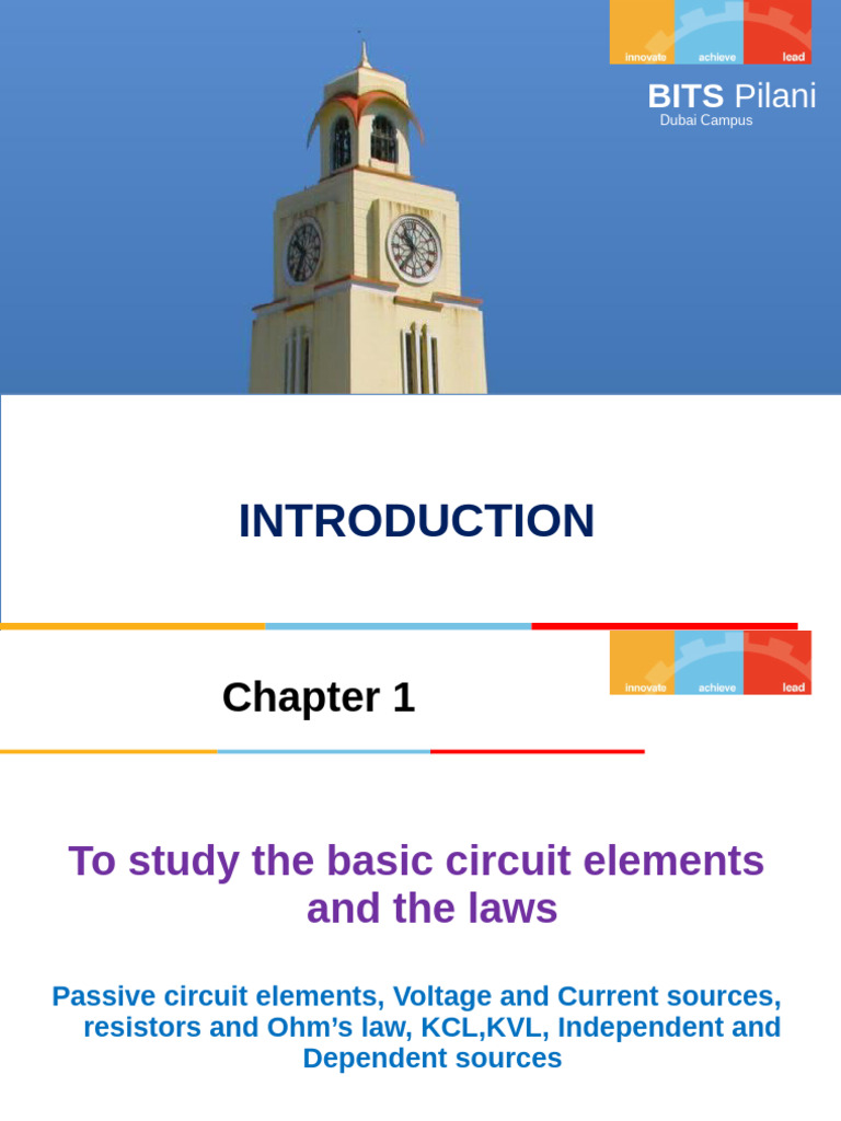 Set 1_Basic Circuit Elements and Laws | PDF | Voltage | Volt