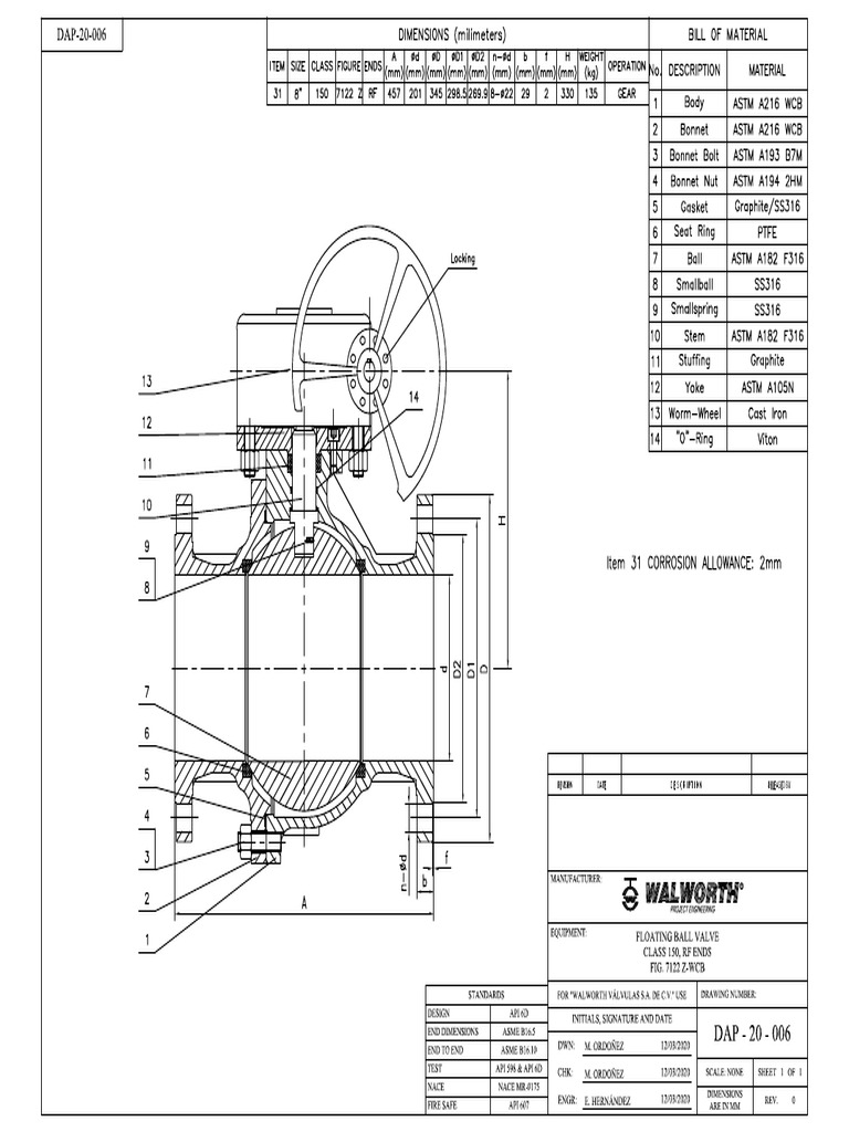 8IN 150# VBF CS-SS | PDF