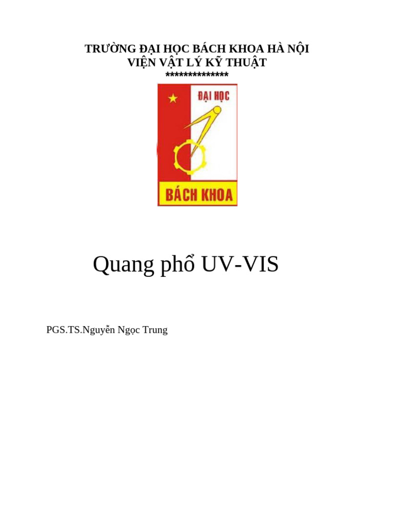 Uv Vis | PDF