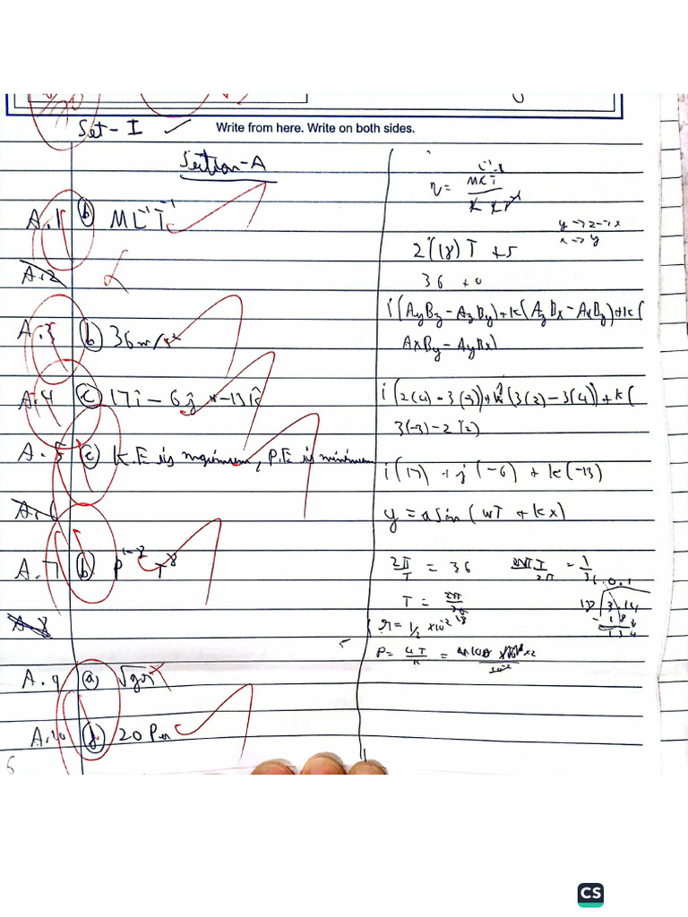pt2 phy answers | PDF