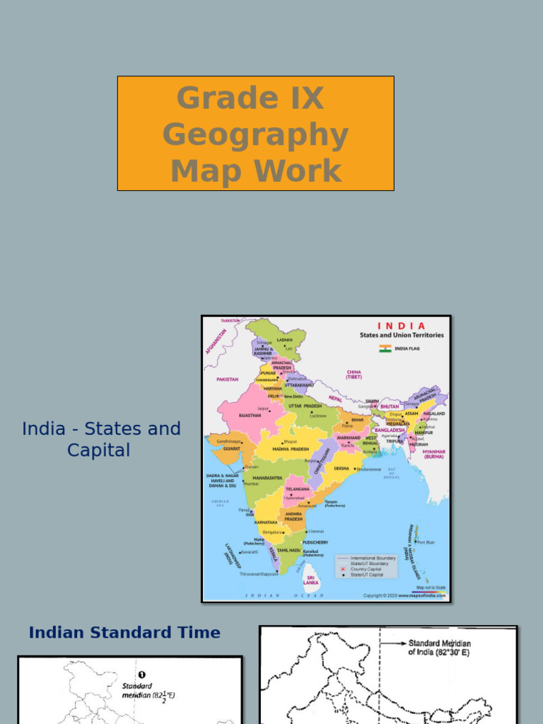 Grade Ix Map Work | PDF