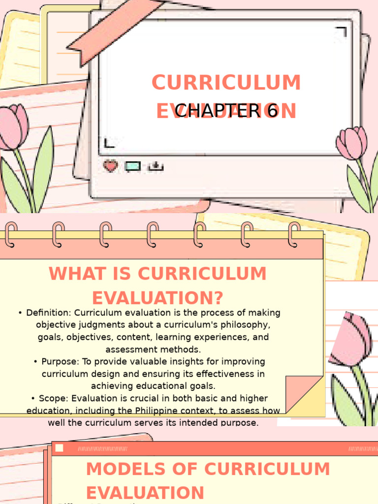 Pink Pastel Cute Illustration Presentation | PDF | Curriculum | Evaluation