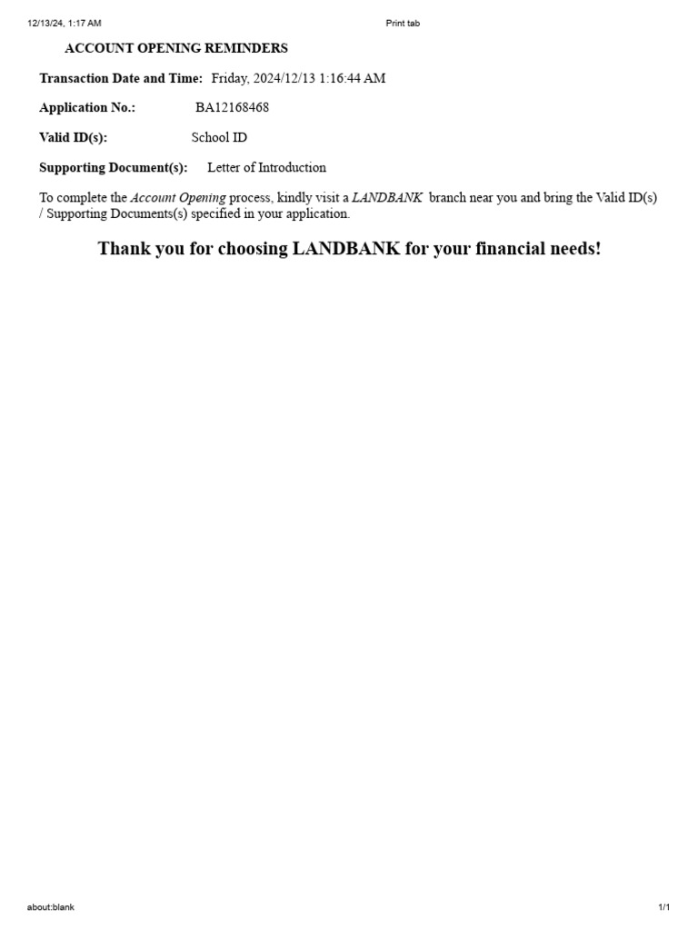 Print-tab | PDF