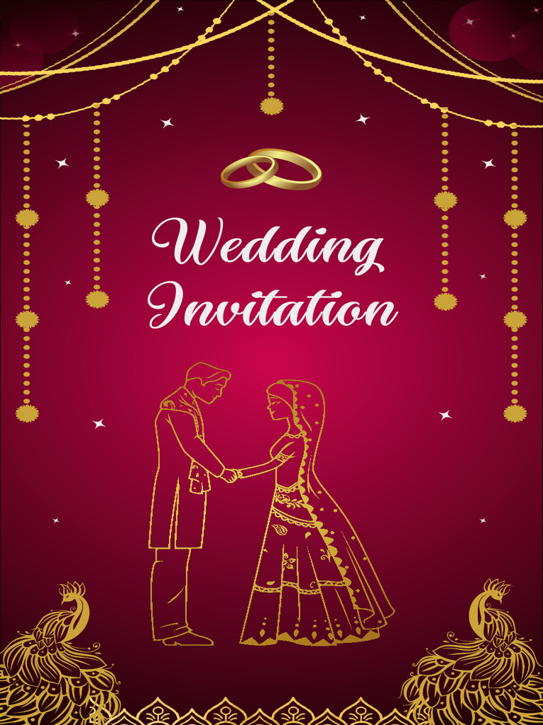 Wedding Invite: Riya & Darsh | PDF