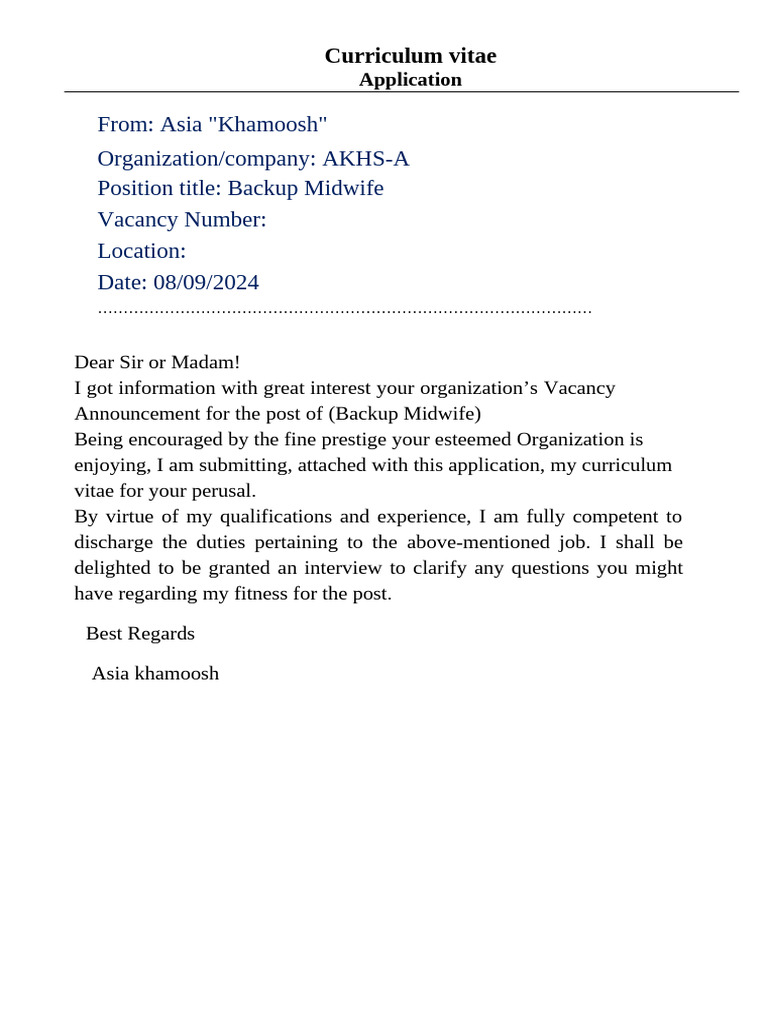 Asia_New_CV[1] | PDF