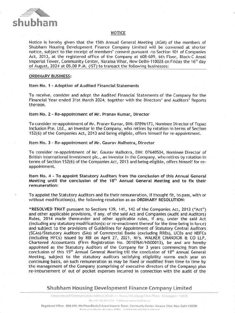 Annual Report 2024 Pdf Securities Finance Audit