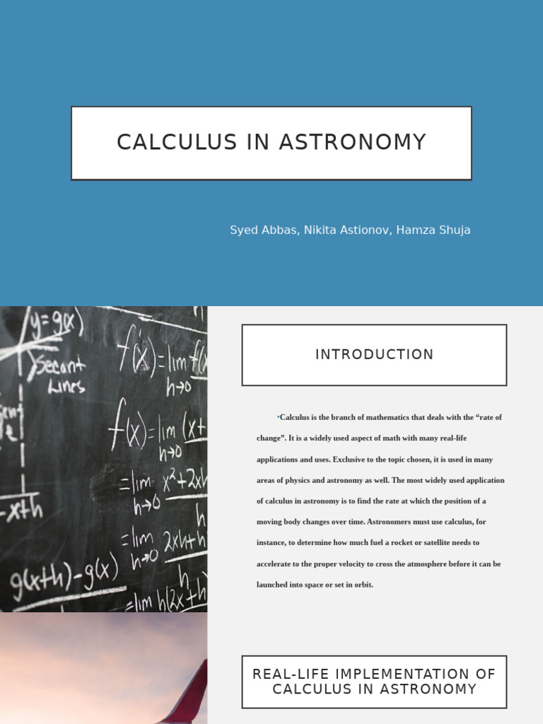 Calculus report [Autosaved][1] | PDF | Orbit | Ellipse