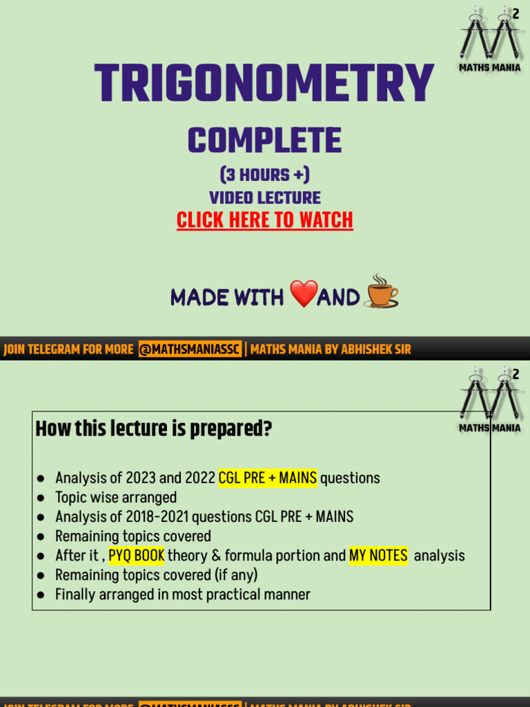 Trigonometry | PDF | Trigonometry | Euclid