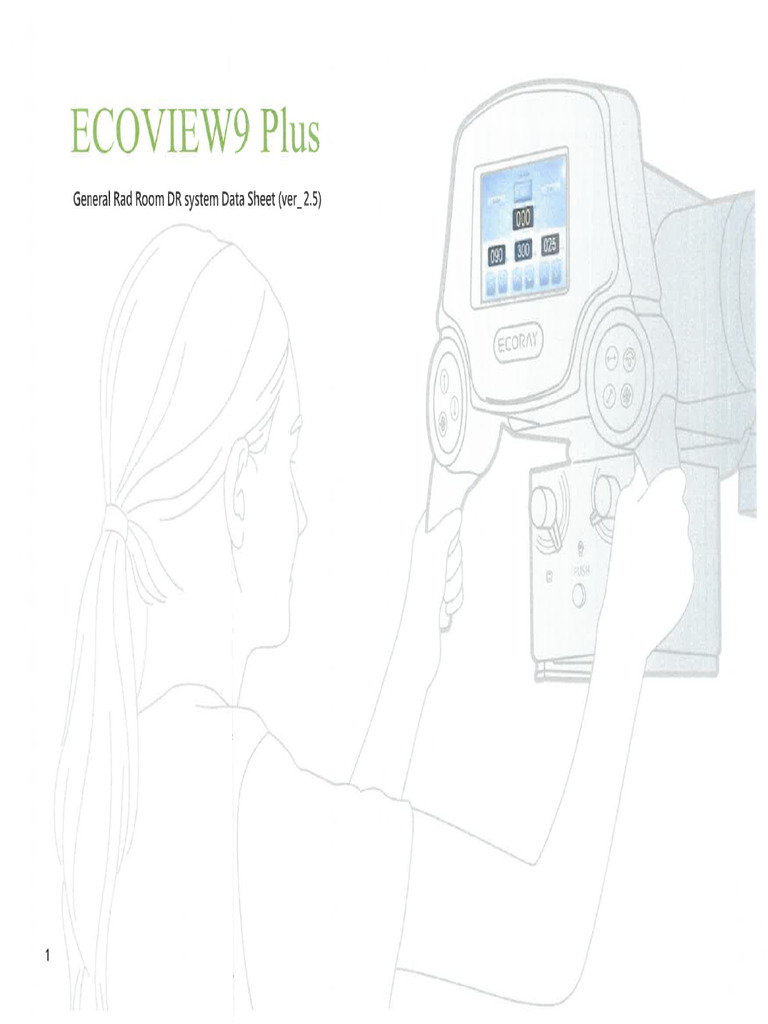1. General Rad Room DR system Data Sheet (ver_ 2.5) | PDF