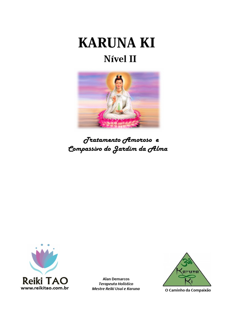 Reiki Karuna Ki Nível II 2 | PDF | Pensamento | Aprendizado