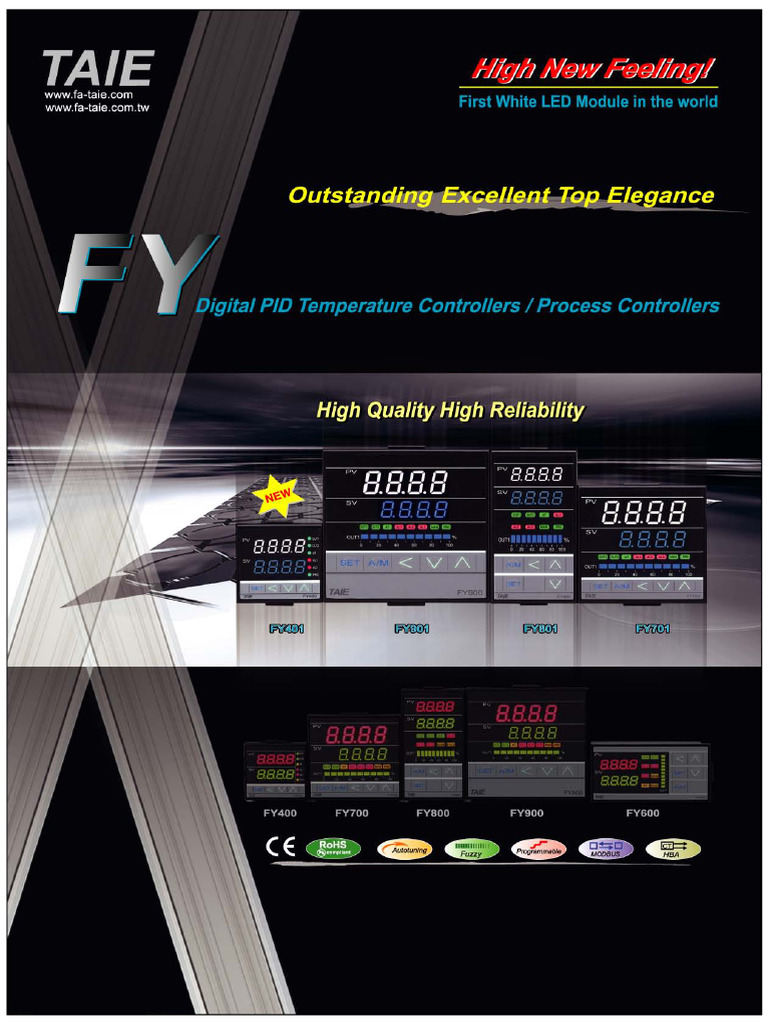 Taie Fy400 Fy700 Fy800 Fy900 Catalog English | PDF