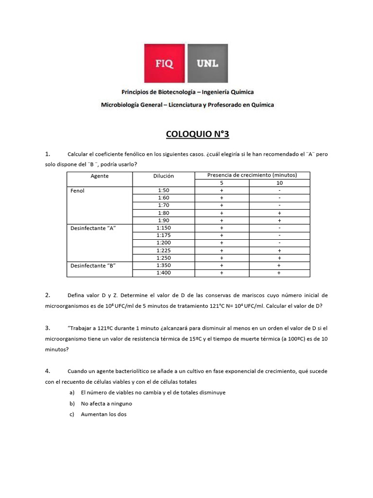 Coloquio #3 - 2° Cuatrimestre 2024 | PDF | Mutación | Gene