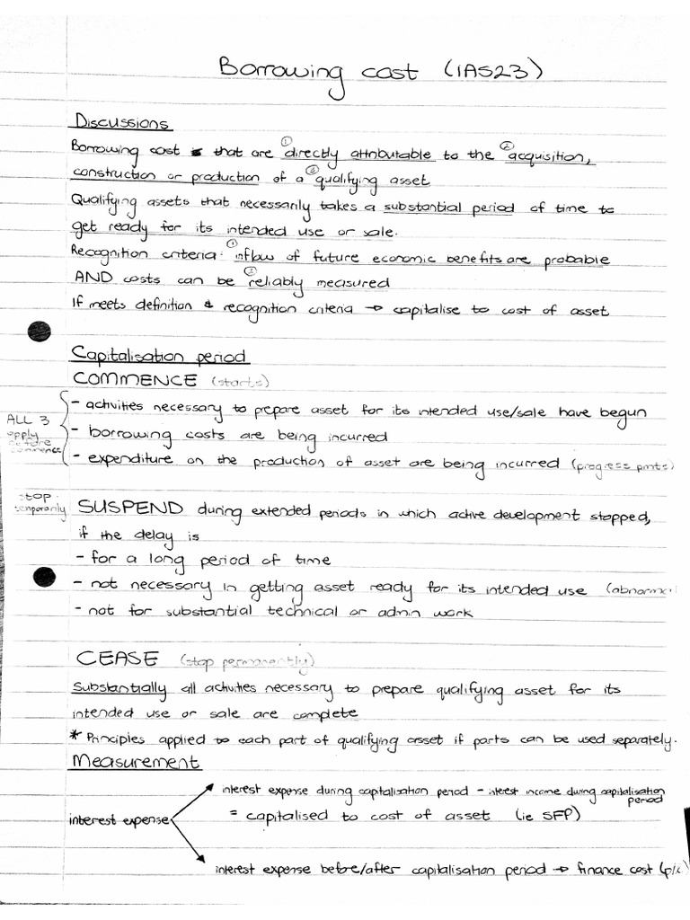 2. IAS 23 Borrowing cost | PDF