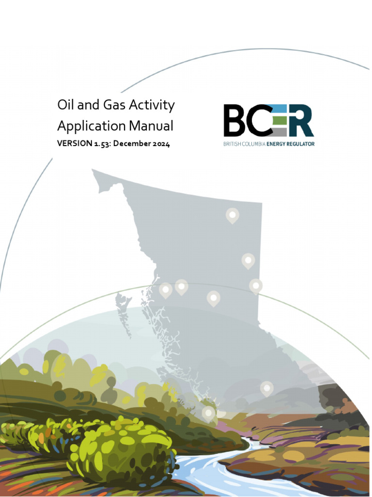 Oil and Gas Activity Application Manual | PDF | Regulatory Compliance ...
