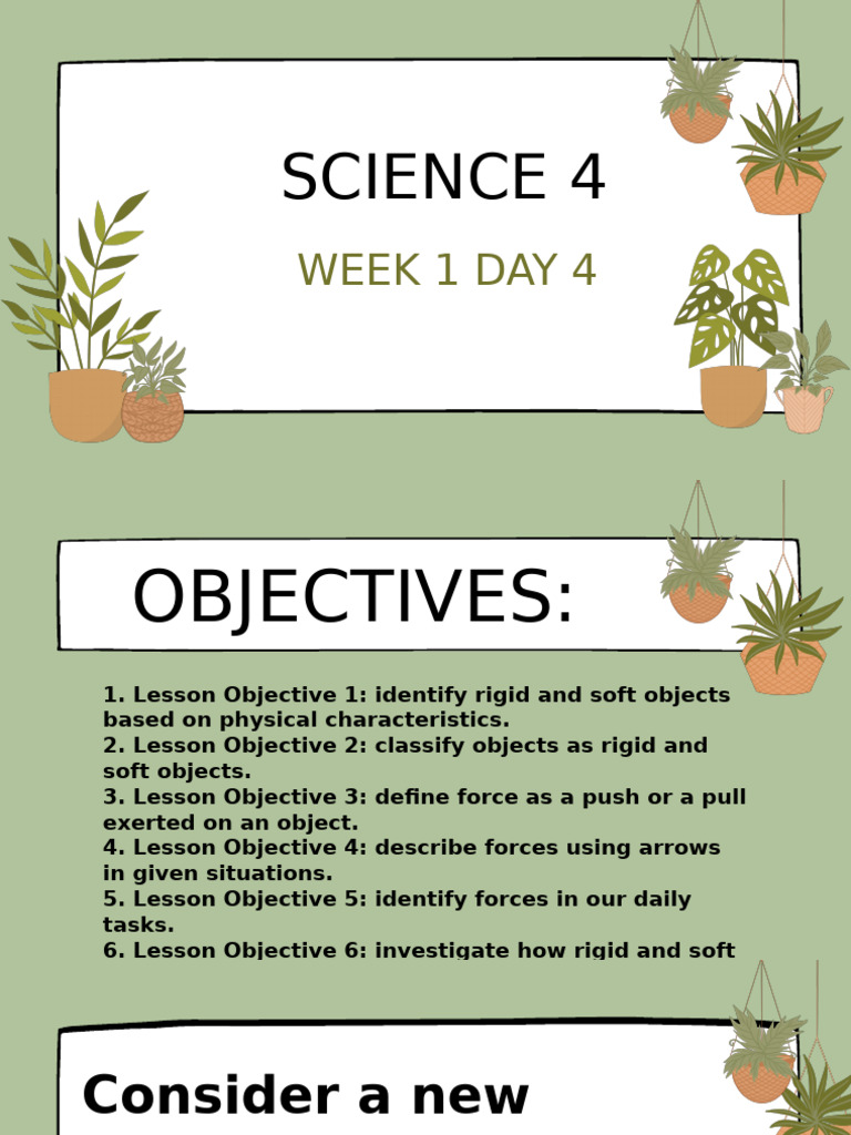 Q3 SCIENCE 4 WEEK 1 DAY 4 | PDF