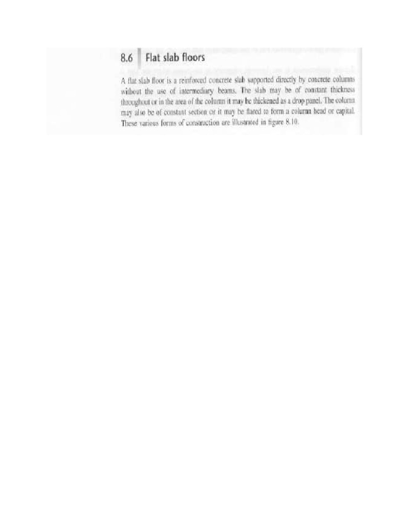 Flat Slab Design | PDF
