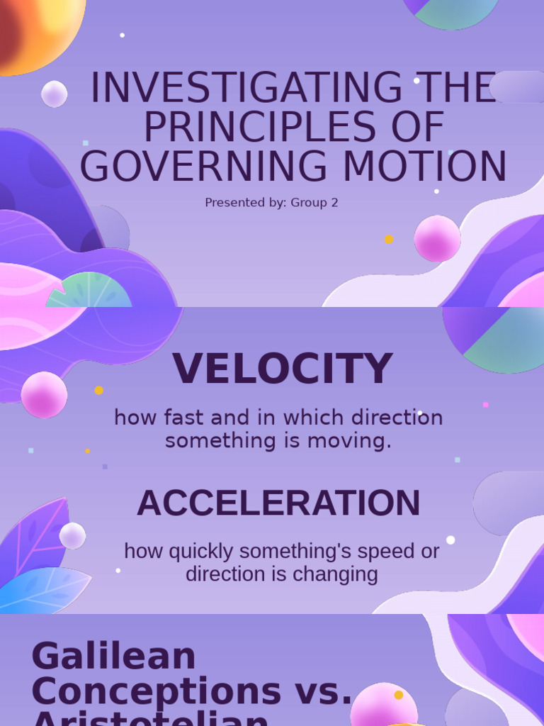Motion | PDF | Force | Inertia