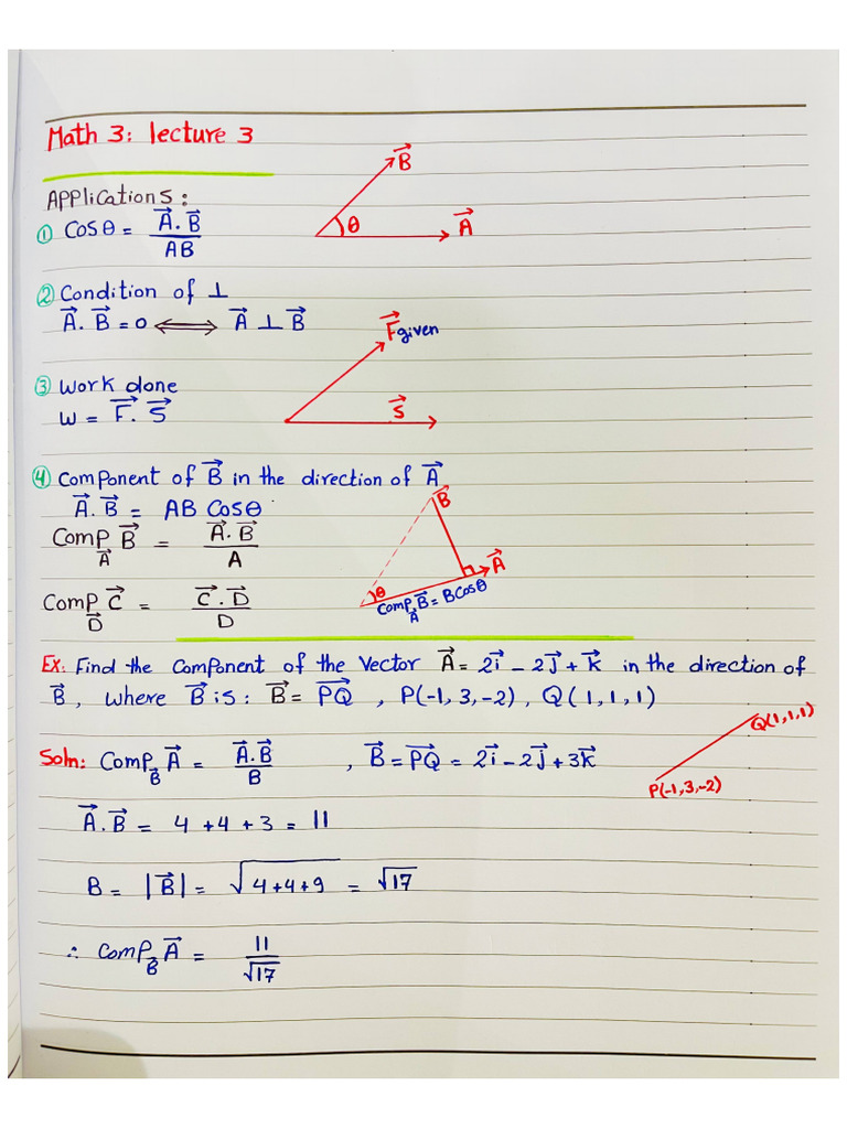Math3 Lec3 | PDF